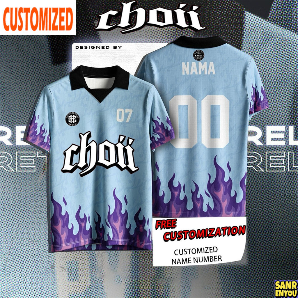 Free Custom Name number 2025 Choii Baju Thail Viral Custom Jersey ...