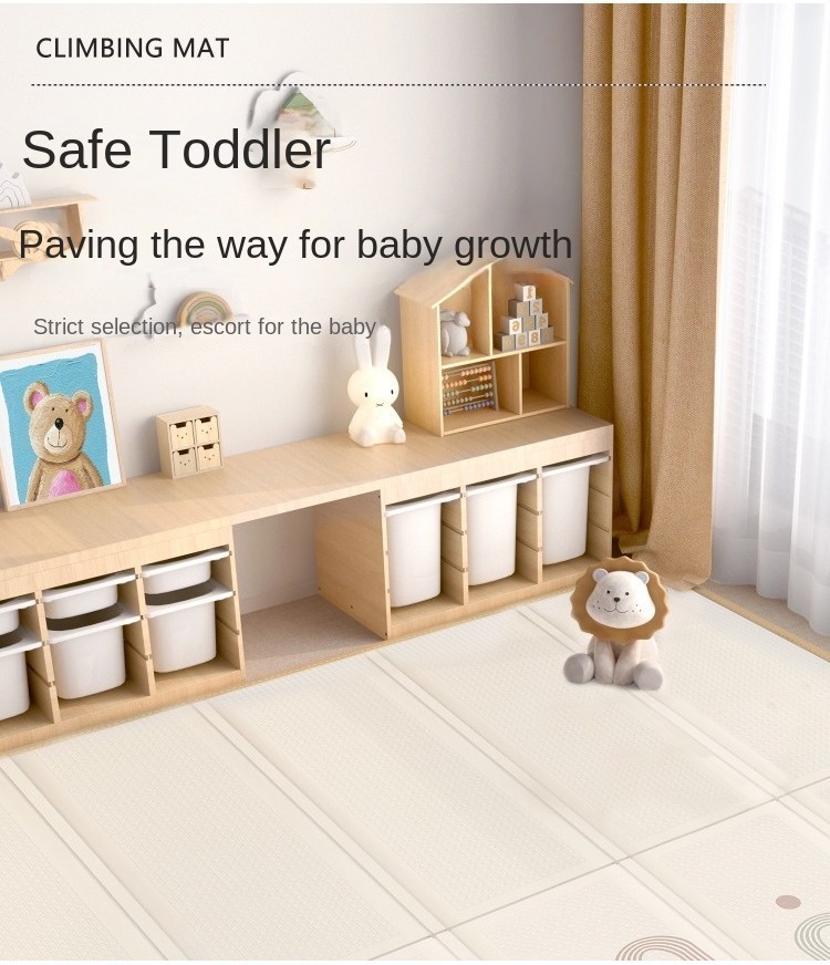 Soft and Safe Baby Play Mat for Floor Activities, Extra Large Foldable ...