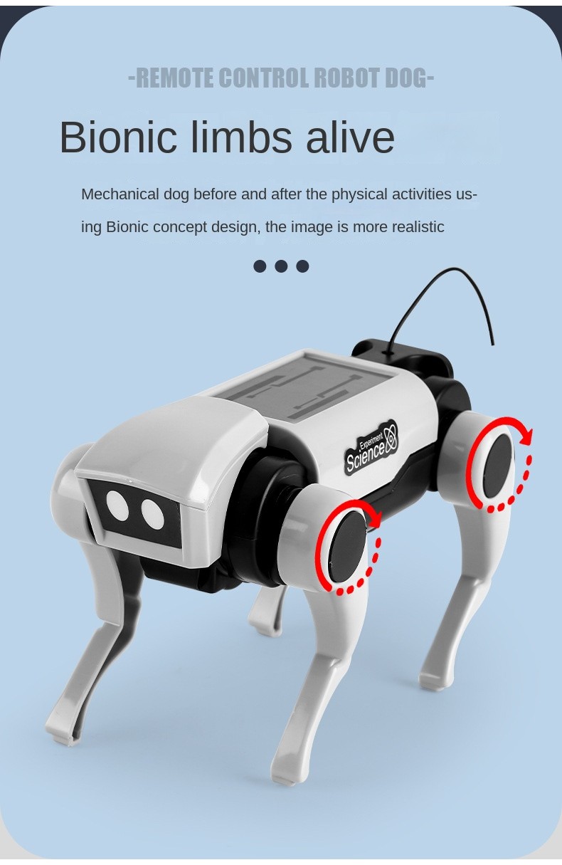 Electric Remote Control Robot Dog RC Mechanical Animal Vehicle ...