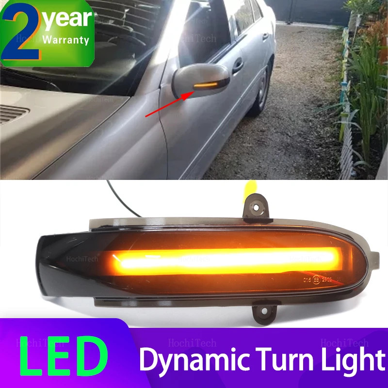 LED Dynamic Turn Signal Blinker Side Mirror Indicator Sequential Light ...