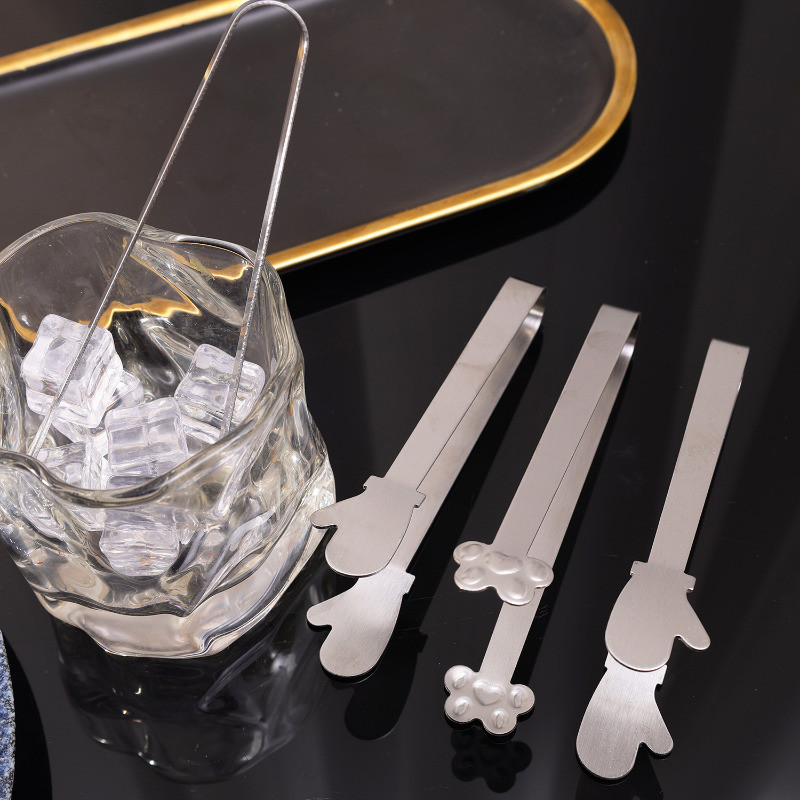 Stainless Steel Ice Cube Clip - Fruit Dessert Clamp - Mini Candy Cake ...