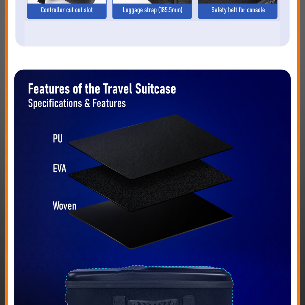 IINE 良值 PS5 SLIM / PRO Console Carrying Travel Bag Protection PS5 ...