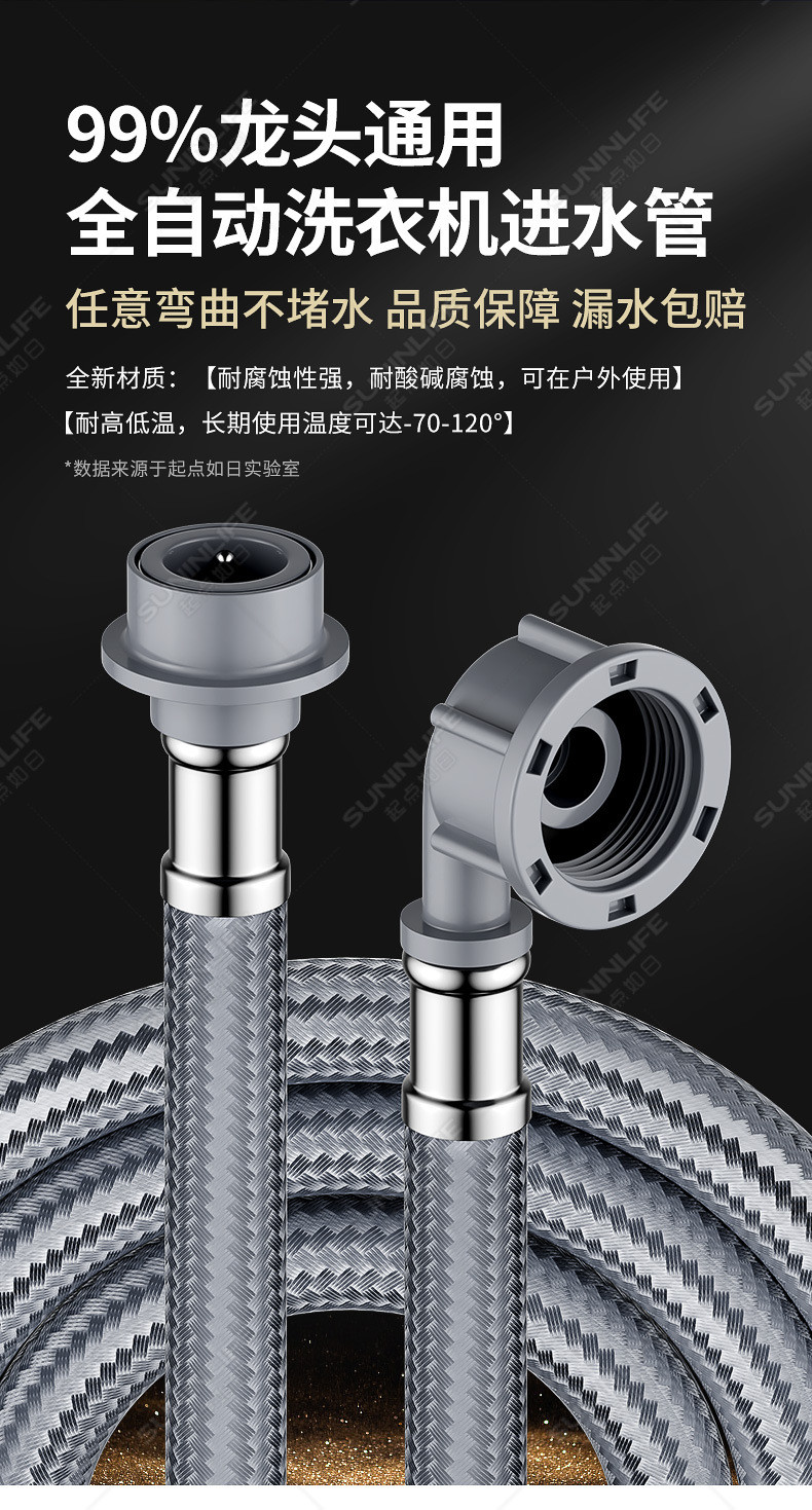 [TOTC] Fully Automatic Washing Machine Inlet Pipe Hose Extension ...