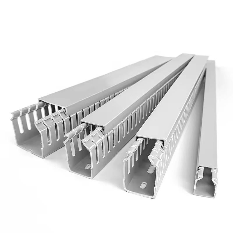 PVC Cable Tray Duct Slotted PVC Cable Trunking Wire Duct Cable ...