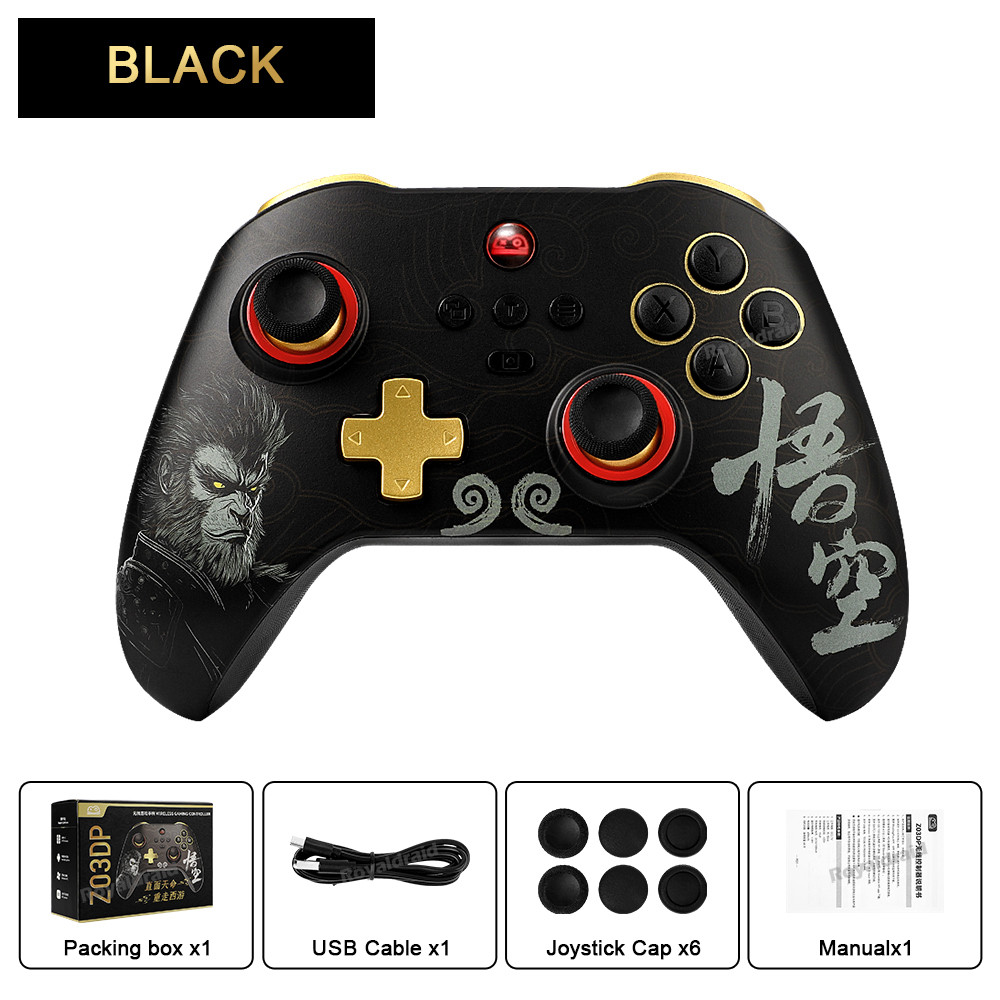 Z03DP Black Myth Wukong Gamepad 800Hz Wireless Dual Vibration Gaming ...