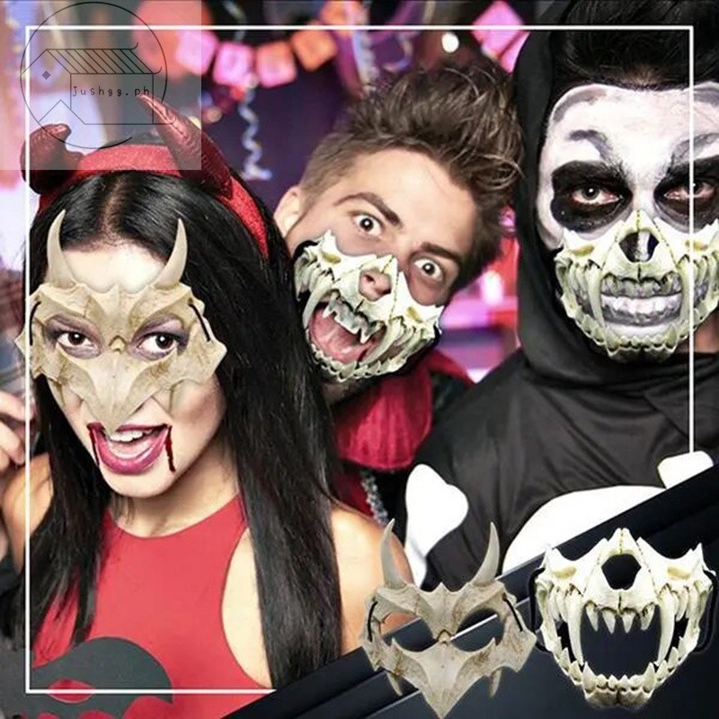 in stock Halloween Japanese Anime Cosplay Mask Dragons God Tiger Yaksha ...