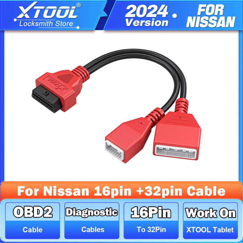 OBD2 Diagnostic Cables For Nissan 16pin +32pin OBD2 for Nissan OBD2 ...