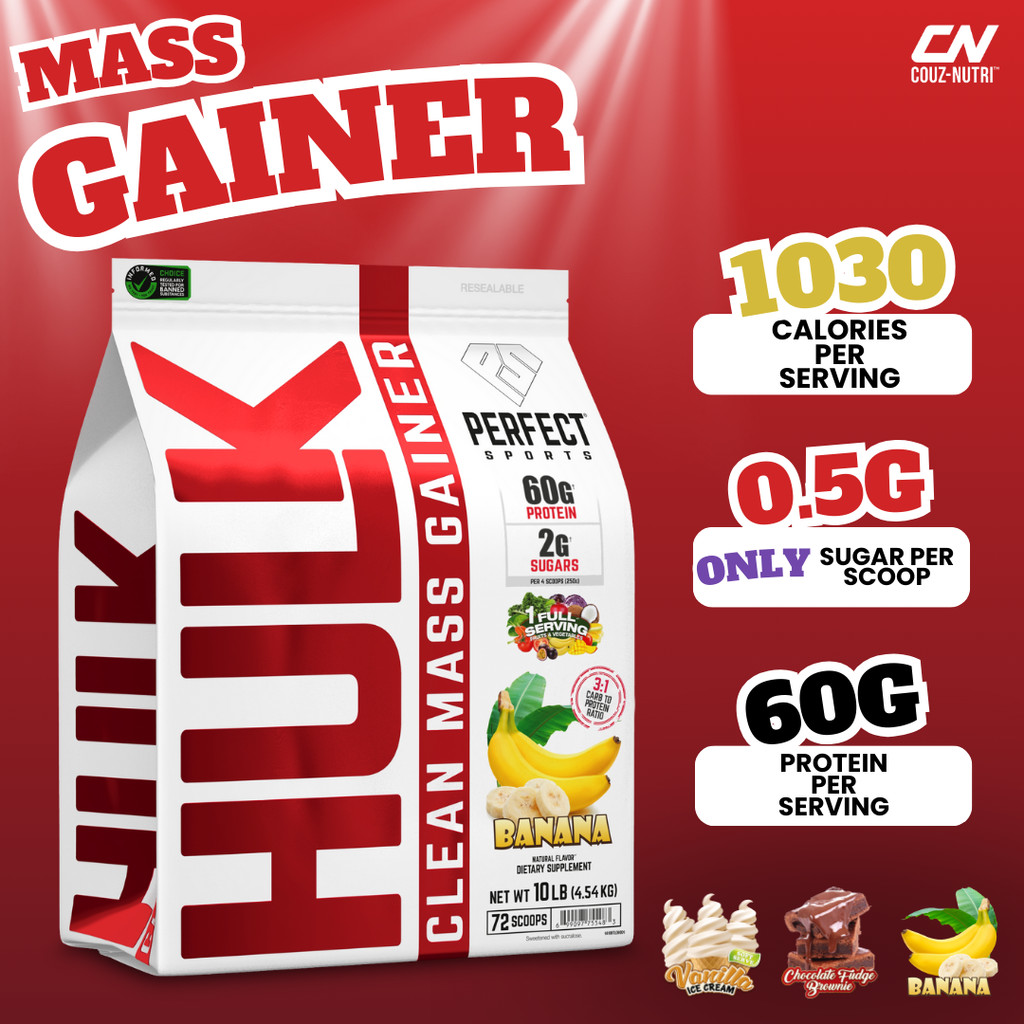 Perfect Sports Hulk 10lbs Mass Gainer | Shopee Malaysia