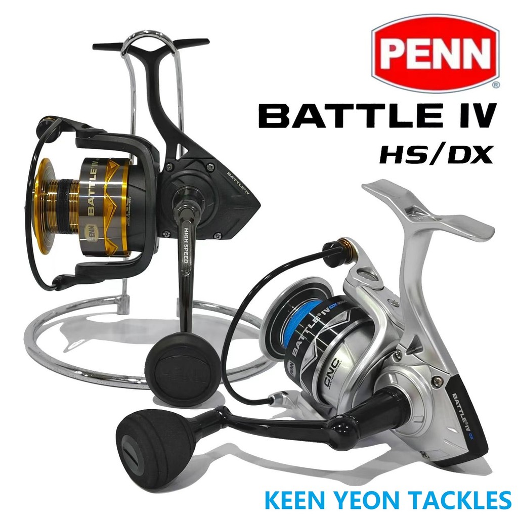 PENN BATTLE IV / IV DX SPINNING FISHING REEL | Shopee Malaysia