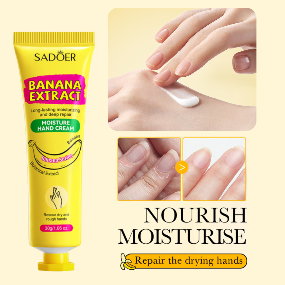 Bossku Sadoer Banana Hand Cream Tangan Losyen Pisang Krem Wangi ...