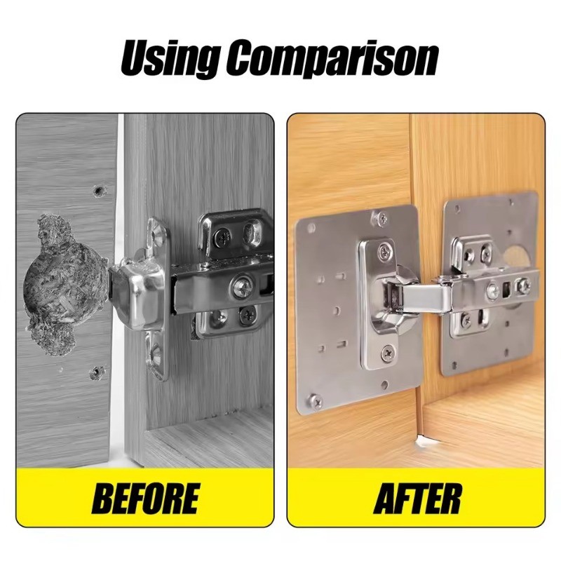 Cabinet Hinge Repair Plate Kits - Hinge Repairing Fixing Tool ...