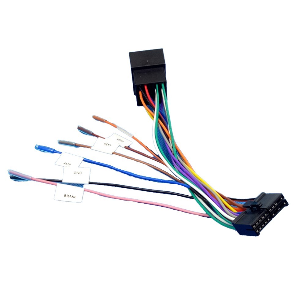 [HME] 20-Pin Cable Adapter to ISO Wiring Harness Adapter 20-Pin ISO Car ...