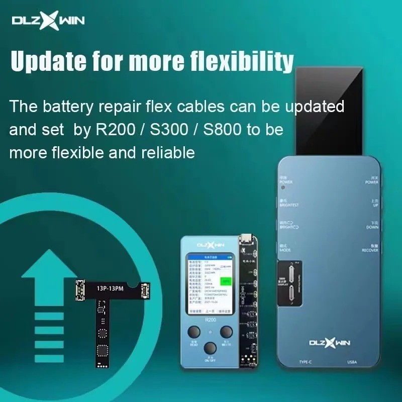 DL R200 primary color repair codec For X-11-12-13-14 Pro battery ...