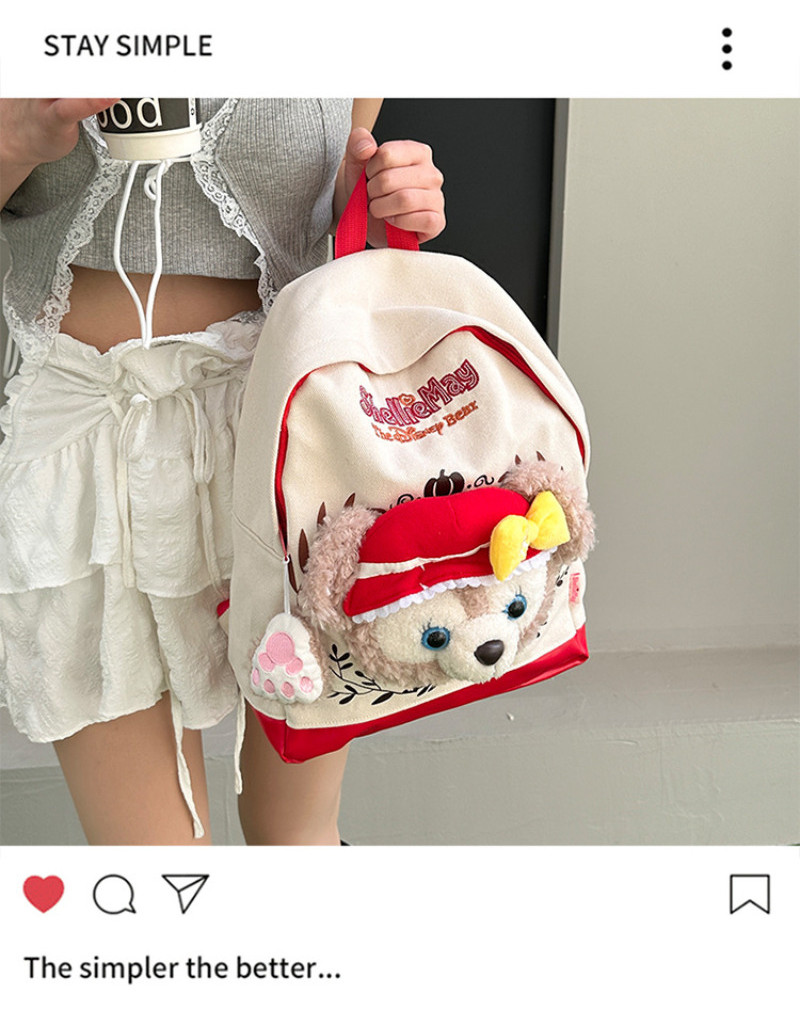 Cartoon Duffy Knapsack Versatile Cartoon Teddy Bear Traveling Duffy ...