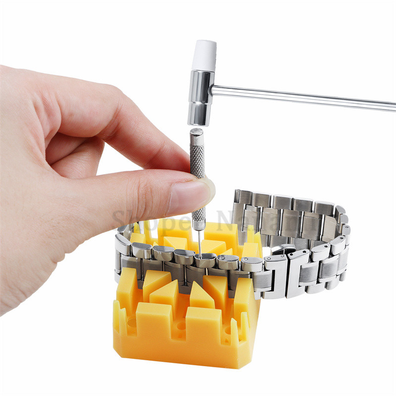 Watch Link Removal Tools Kit Watch Strap Bracelet Chain Link Holder ...