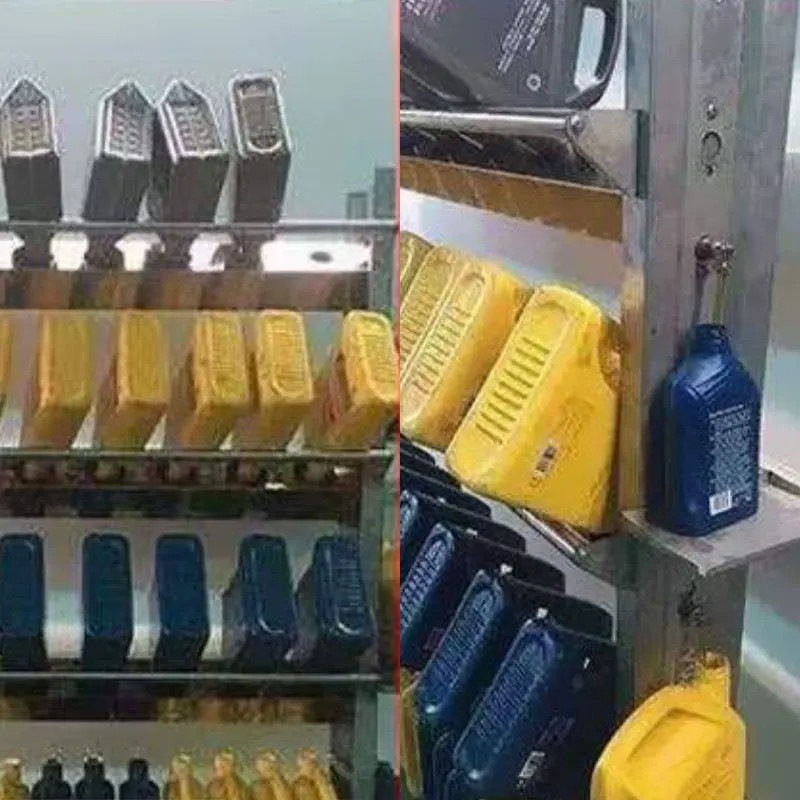 Nine holes Oil recovery rack Automotive maintenance residual oil Waste ...