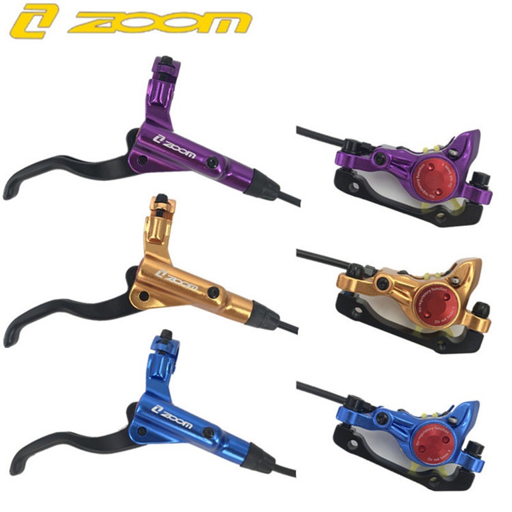 ZOOM HB875 MTB Bike Hydraulic Disc Brake Set 800/1400mm Left Front ...