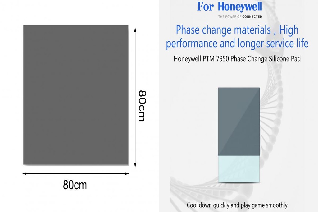 Cpu Thermal Pad Low Surface Contact Resistance Premium Laptop Pad with ...