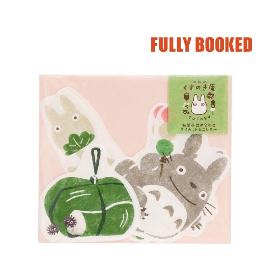 in stock Studio Ghibli: My Neighbor Totoro, Die Cut Mini Letter Set ...