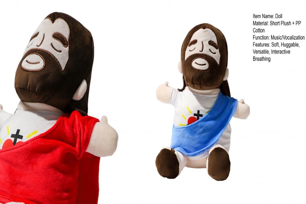 Wandereve| Snuggly Jesus Plush Sweet Dreams Jesus Toy Jesus Plush Toy ...