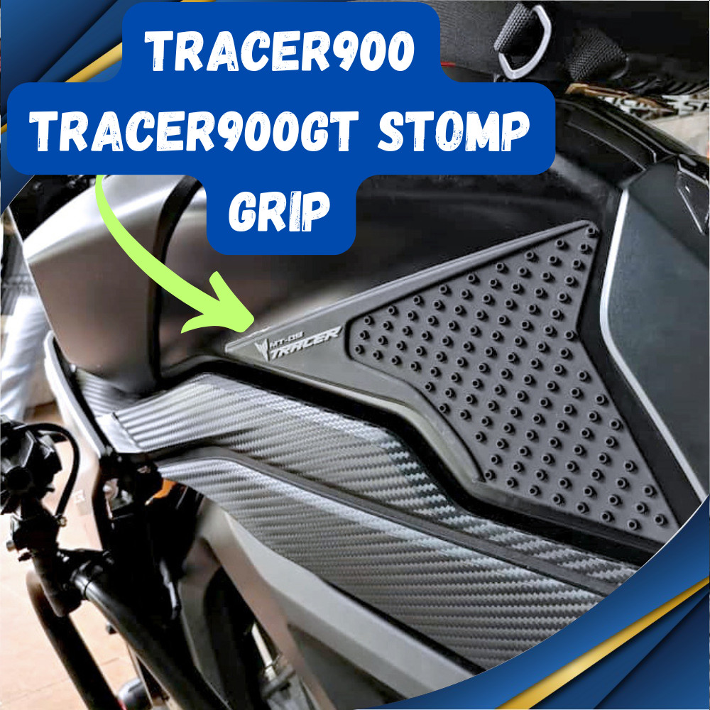 Yamaha MT09 Tracer Side Tank Pad Motorcycle Side Fuel Tank pad ...