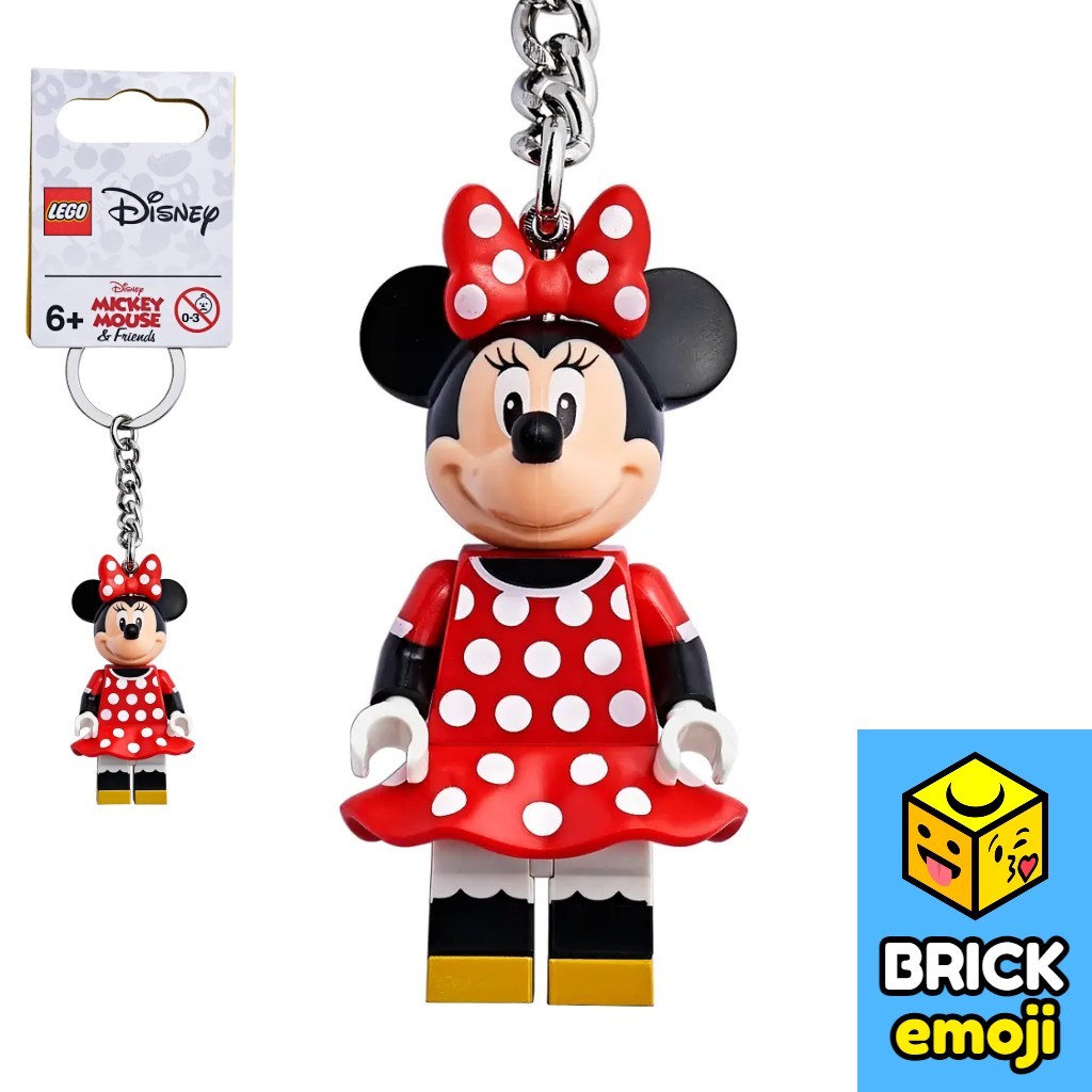LEGO 853999 Disney Minnie Keyring Key Chain | Shopee Malaysia