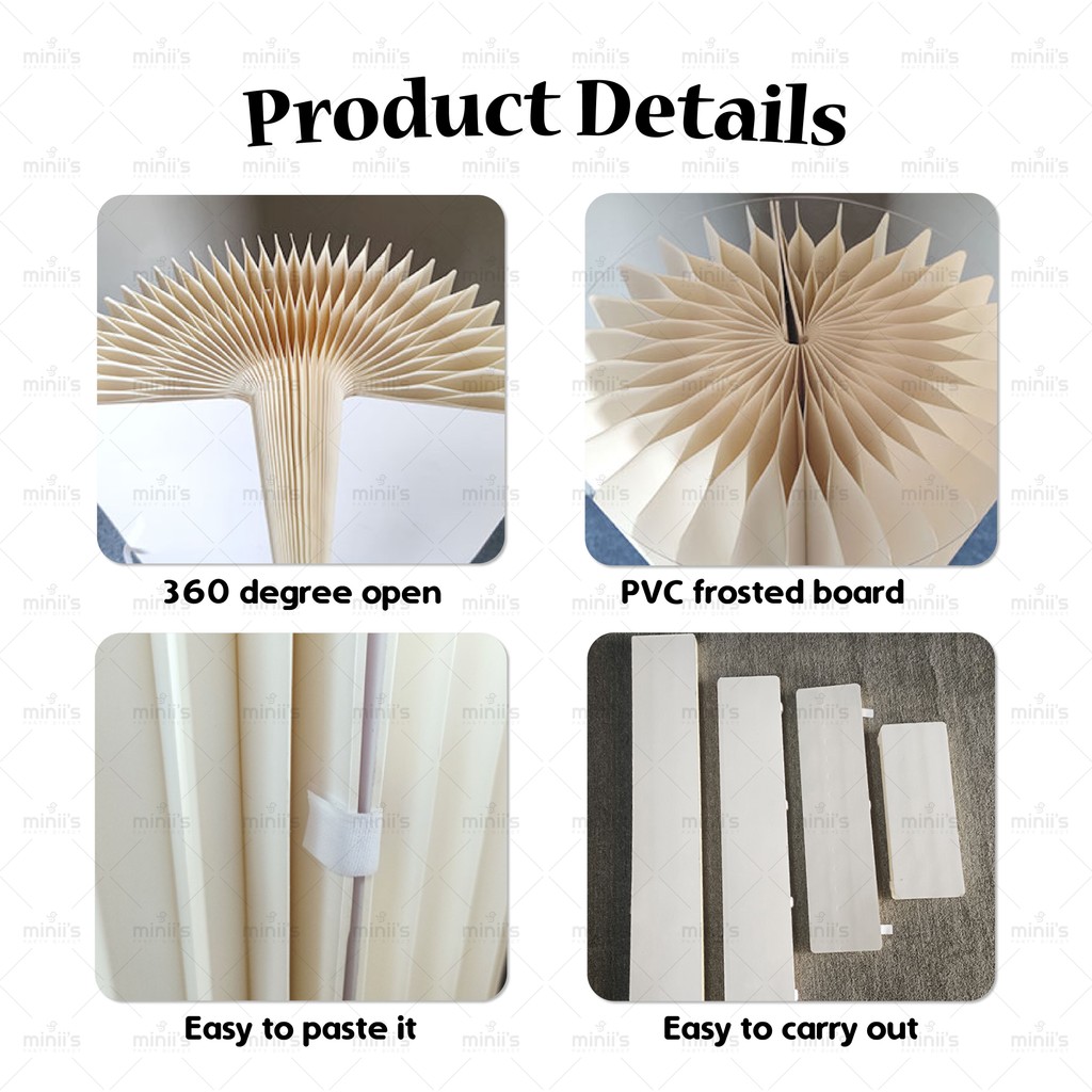 MINIIS PARTY Premium Folding Cake Stand Round Paper Cylinder Stand Meja ...