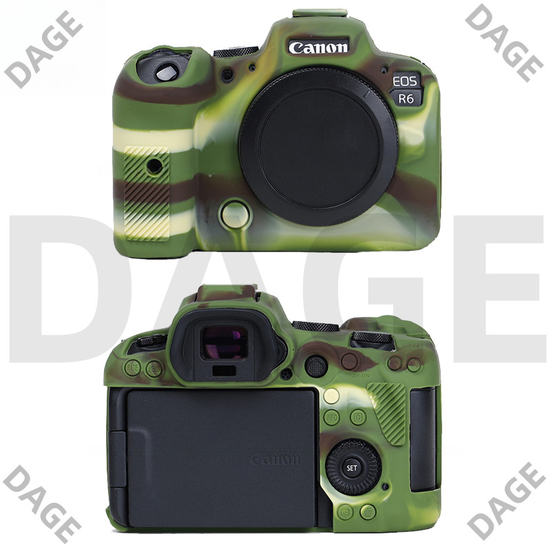 COD Soft Silicone Rubber Camera Body Cover Case for Canon EOS R6II R6 ...