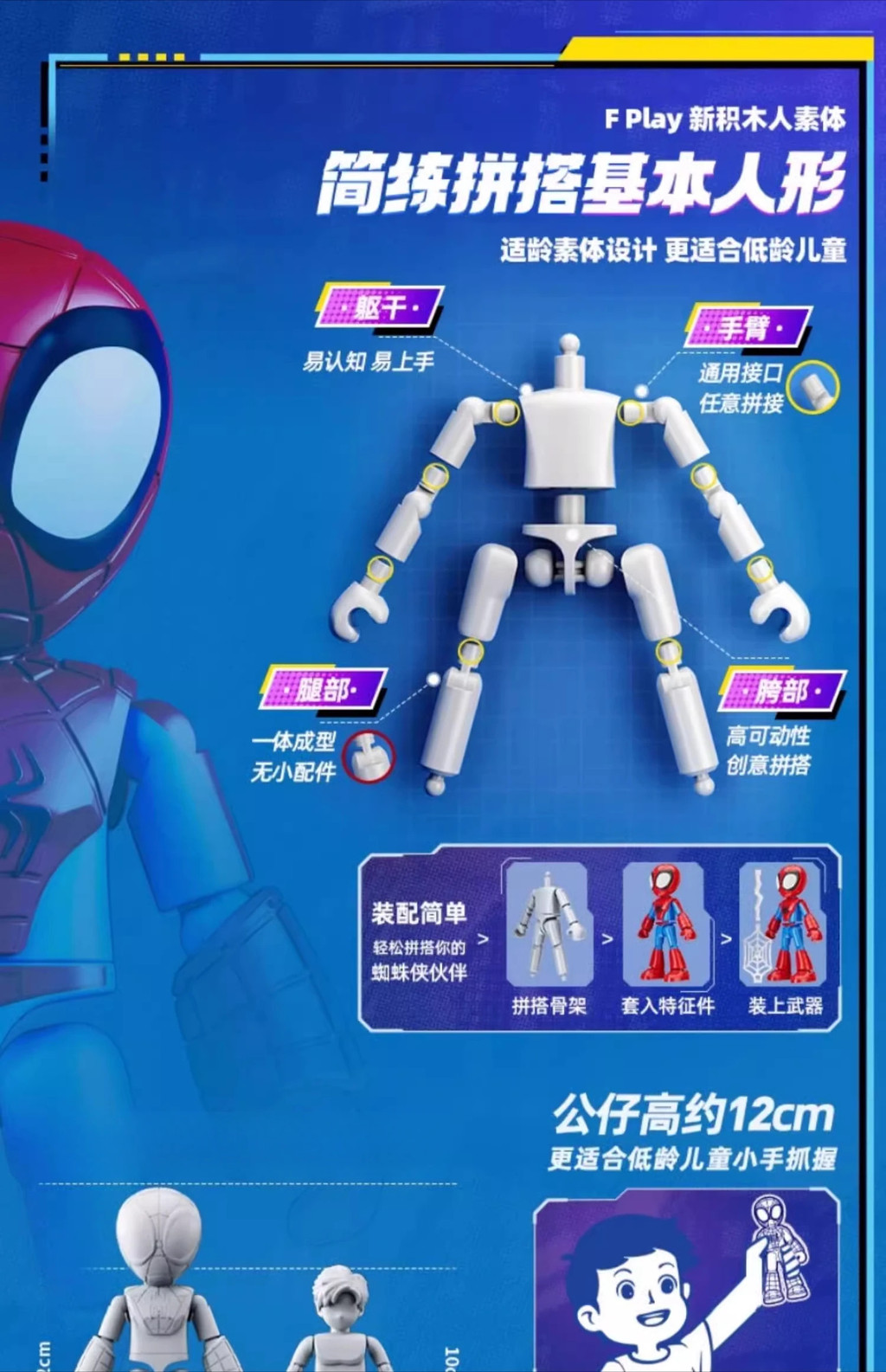 Marvel Superhero Building Blocks Spider Man Iron Man Model Kits 1st 2nd ...