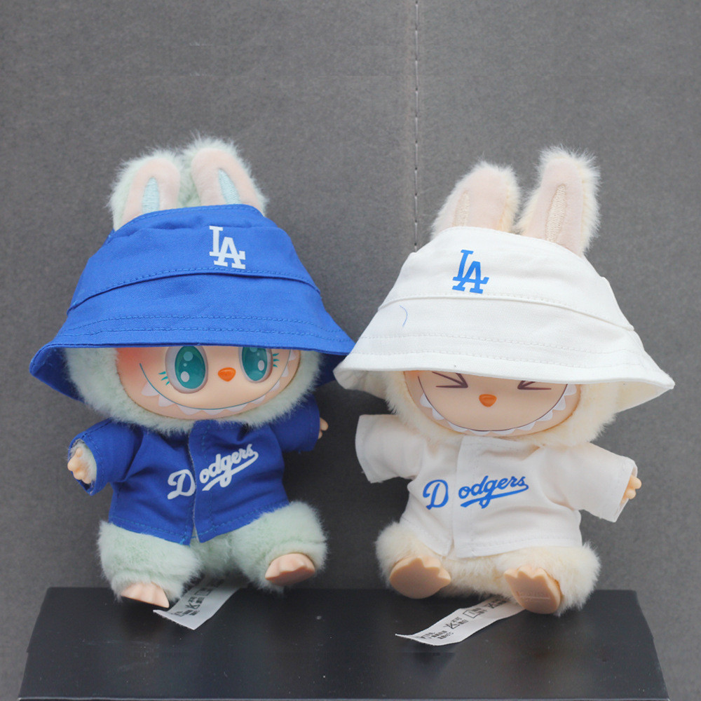 15cm 17cm labubu Clothes Jersey+Cap+Top for labubu v1 & v2 | Shopee ...