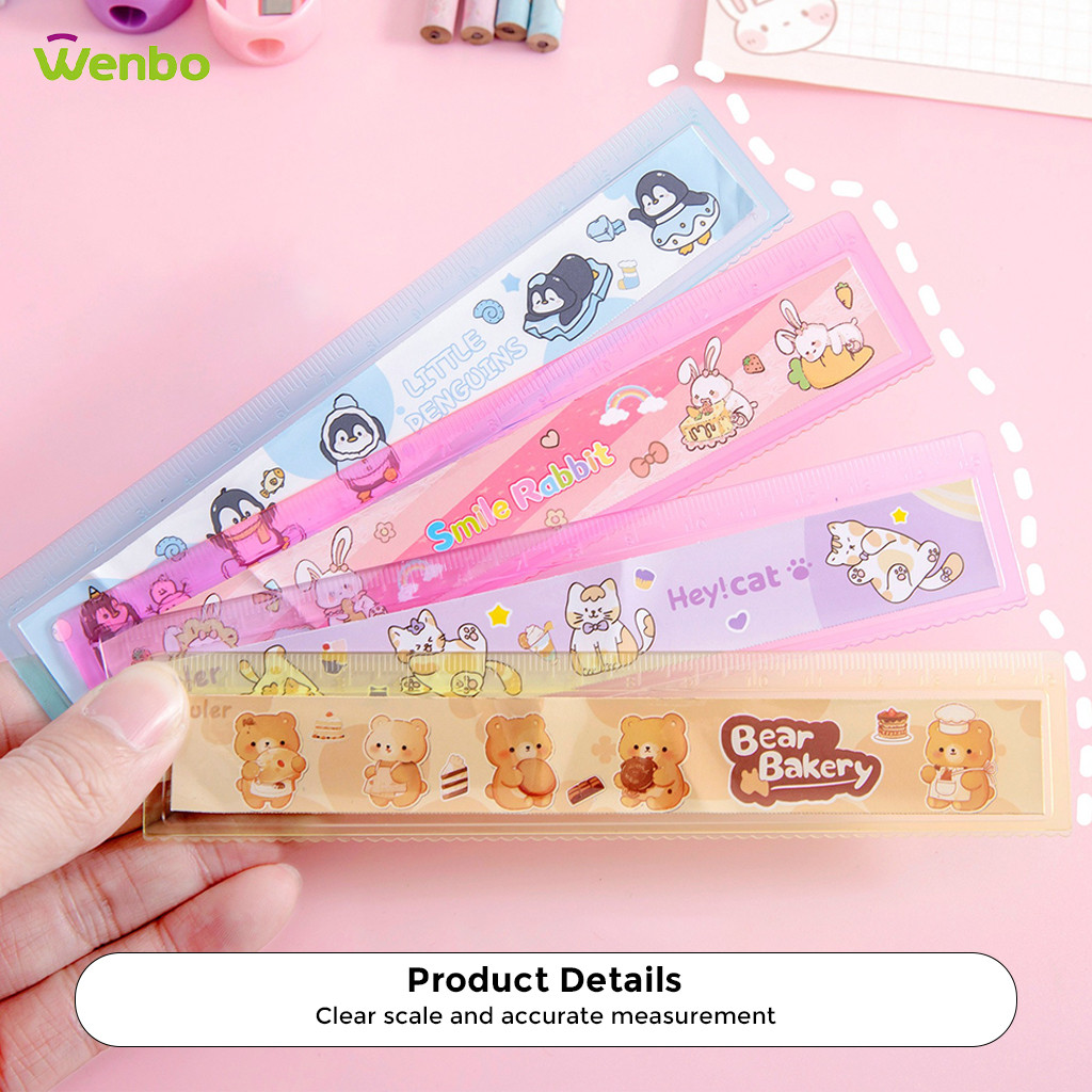 Wenbo Stationery [Box] Six Piece Cartoon Set For Children Perfect ...
