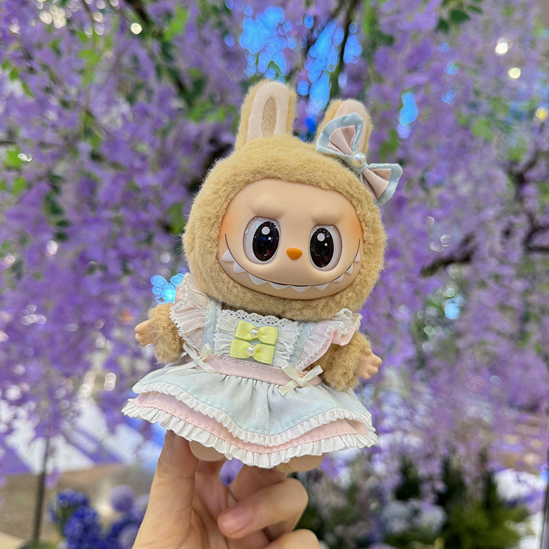 Have A Seat Labubu Dress for Liila Lucky Cat and Labubu V2 Clothes ...