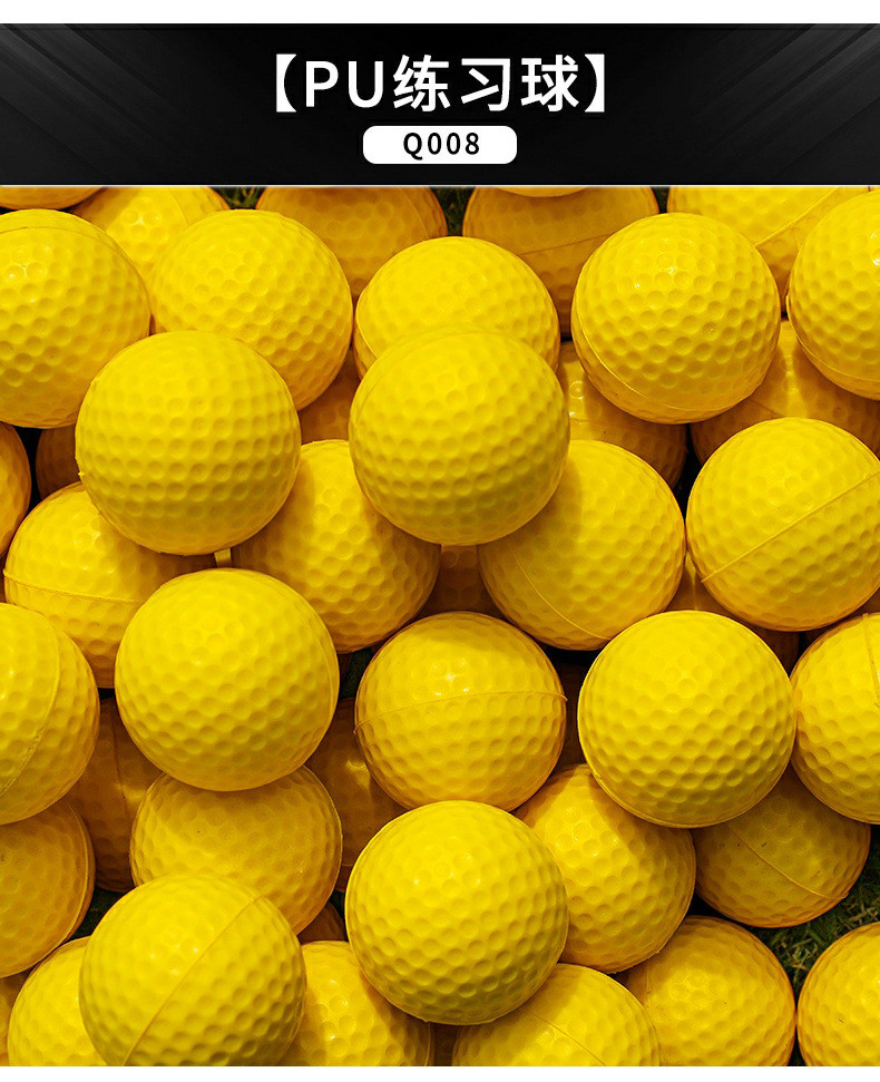 PGM Q008 Golf PU Soft Ball Indoor Practice Ball Color Ball Practice Field Ball | Shopee Malaysia