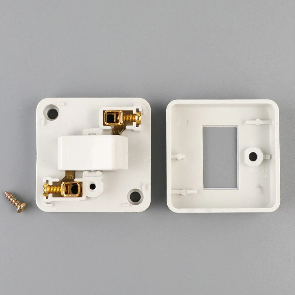 Square Switch surface mounted 1 gang for light 738 with screw | Shopee ...