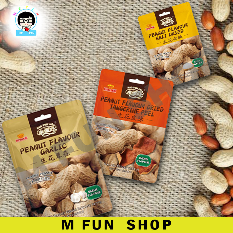 *Exp 25 Oct 2025* KHY Peanut King 260g Hao Yun Lai Classic Peanut Perisa Bawang Putih / Garam ...