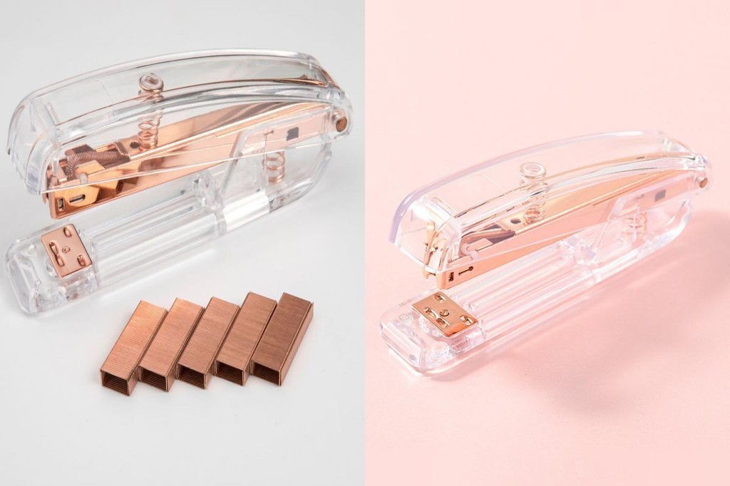 One-finger Stapler Lever-action Stapler Effortless Stapling with Anti ...