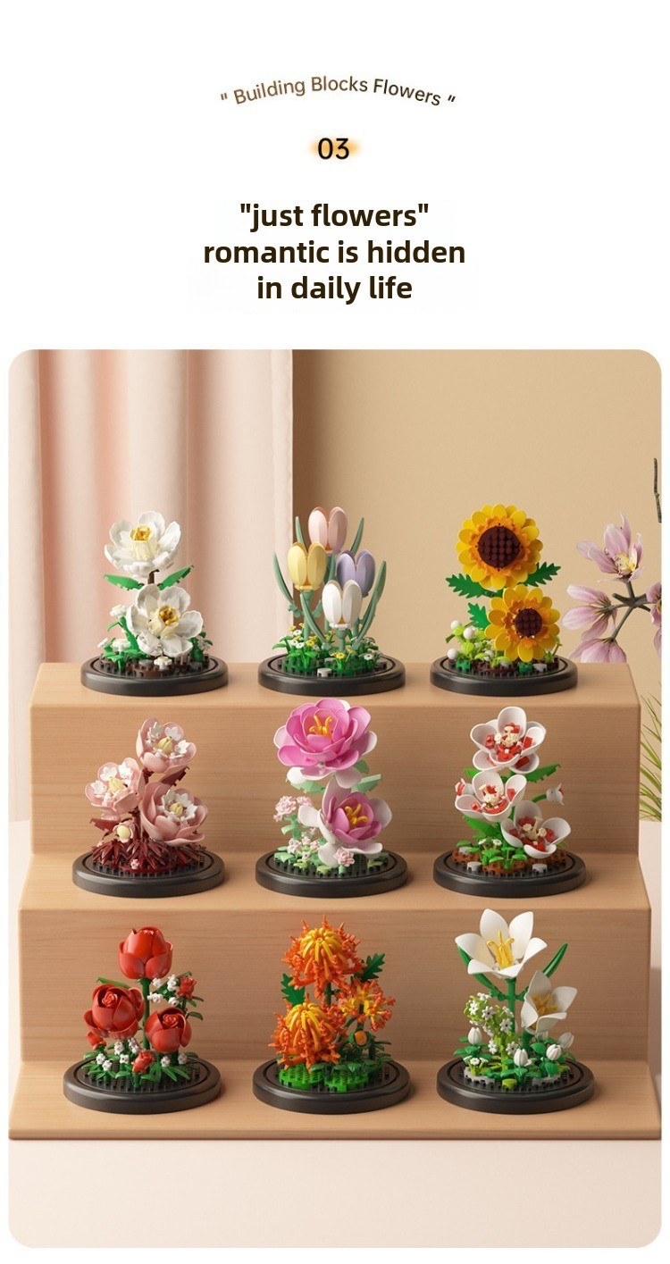 Compatible with LEGO Eternal Flowers with light, Accumulated Wood ...