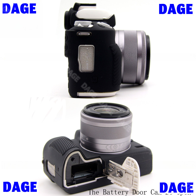 COD Canon EOS M50 Soft Silicone Rubber Camera Body Cover Case for Canon ...