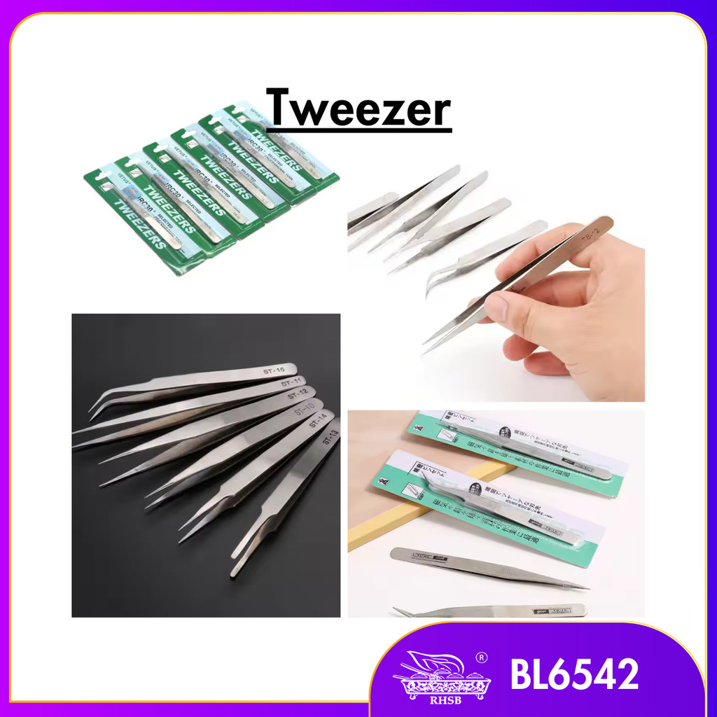 1PCS MULTIPURPOSE TWEEZER/ EYEBROW TWEEZERS/ PENYEPIT KENING/ HAIRS ...