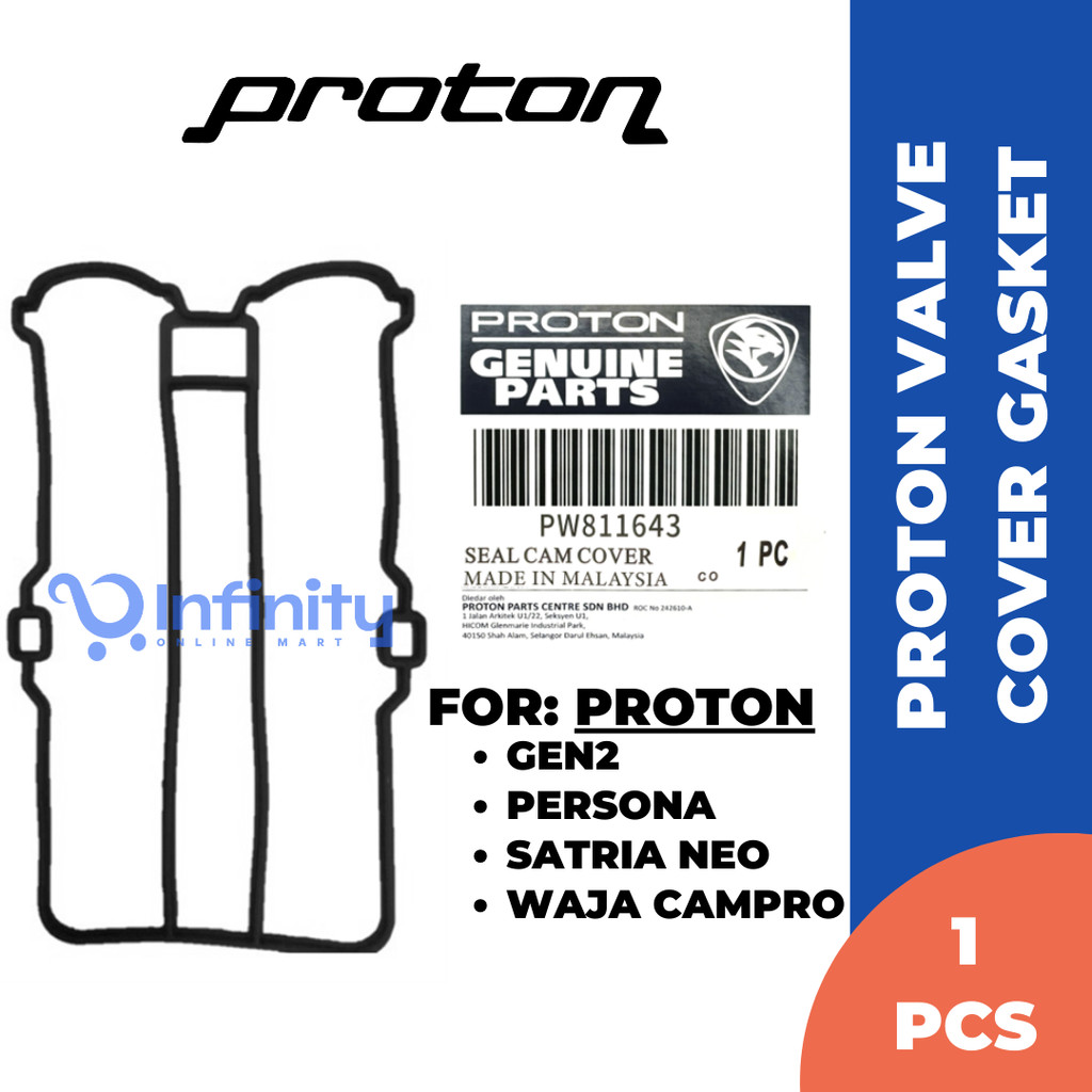 PROTON Valve Cover Gasket For Proton Gen2 /Waja Campro /Satria Neo ...