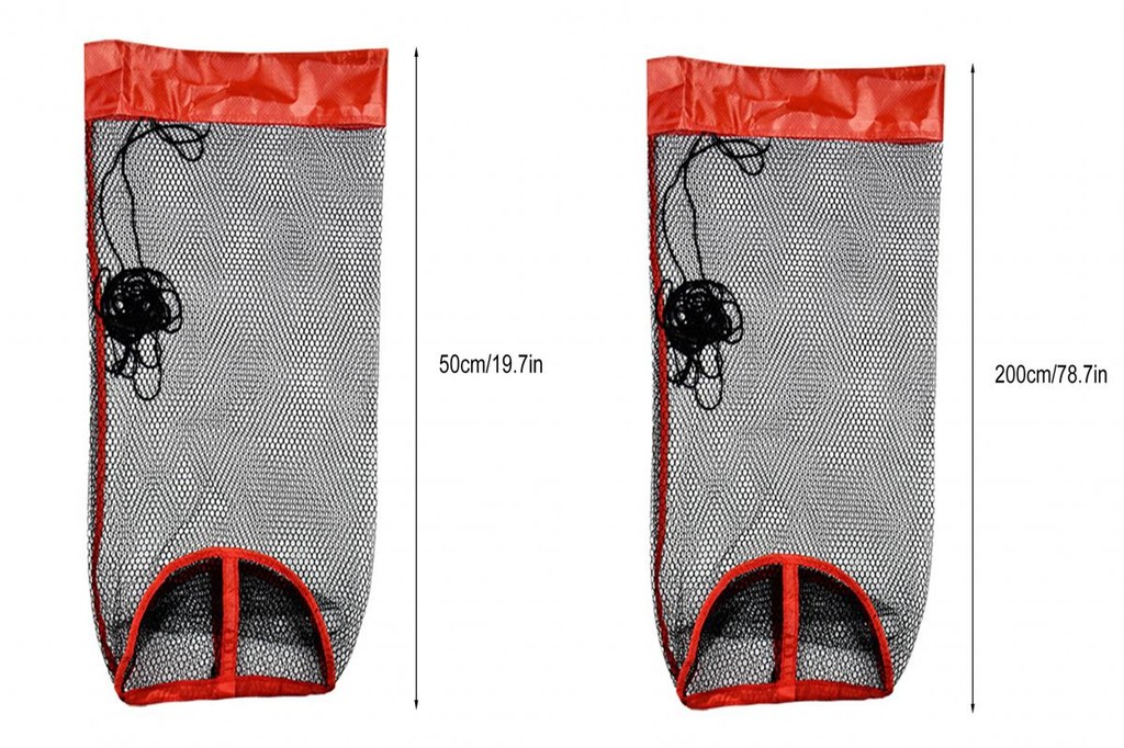 COCO Heavy Duty Fish Bag Portable Fish Bag Portable Drawstring Fishing ...