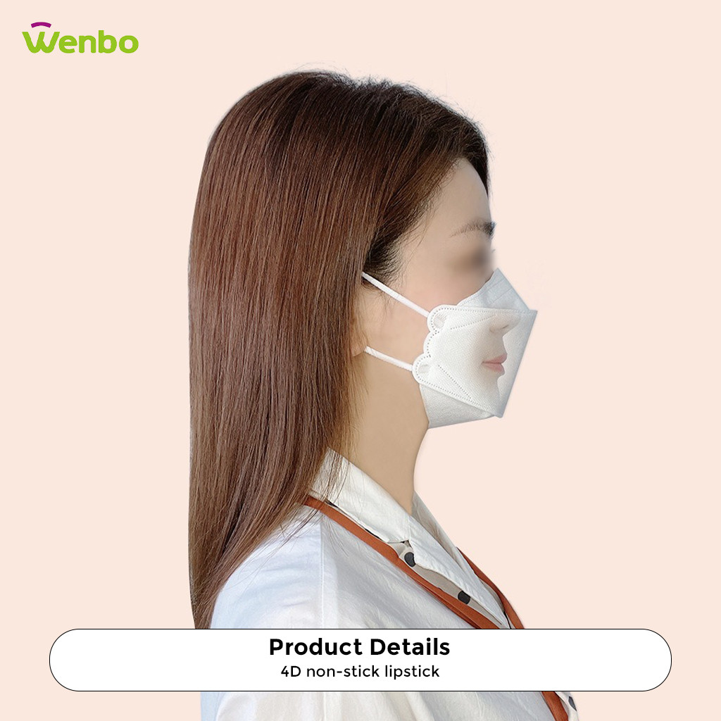 Wenbo 10pcs K94 Adult Premium Quality 4 ply Face Mask Korean Fashion ...