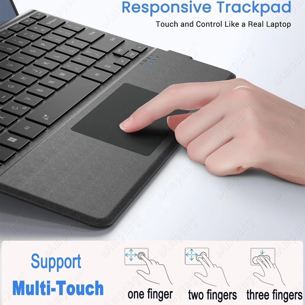 Papan Kekunci Pad Sentuh Keyboard for Microsoft Surface Pro11 10 9 8 X ...