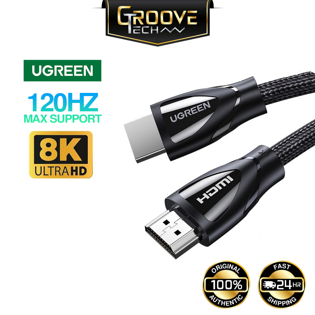 UGREEN HDMI To HDMI 2.1 Cable 8K 60Hz 4K 120Hz 48Gbps HDR Dolby Vision ...