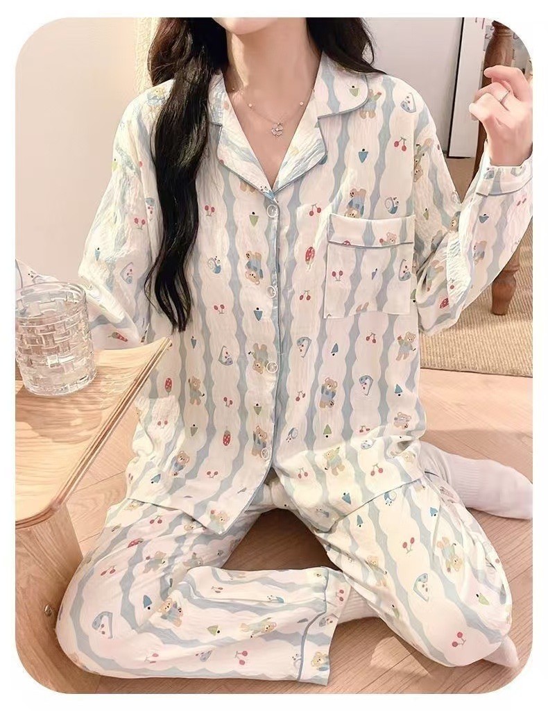 Ready stock baju raya 2025 viral pyjamas women baju tidur Piyama ...