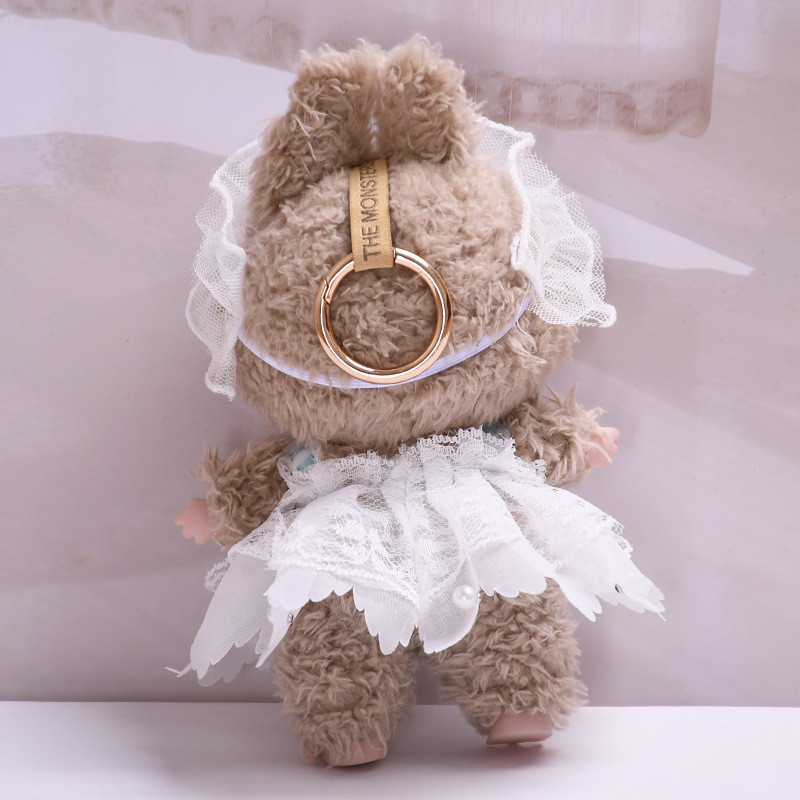 Labubu Dress V1 V2 White Princess Dress for Labubu Have A Seat Angle ...