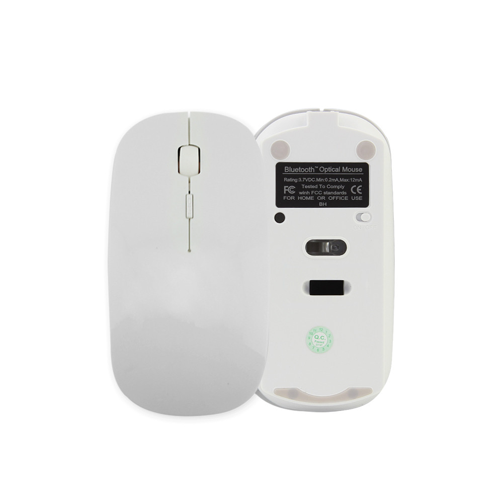 CHUYI Ergonomic 2.4G Bluetooth Wireless Mouse Dual Mode USB Receiver ...