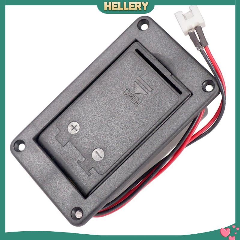 in stock [helleryMY] Guitar Battery Box 9V Battery Box Case Holder for ...