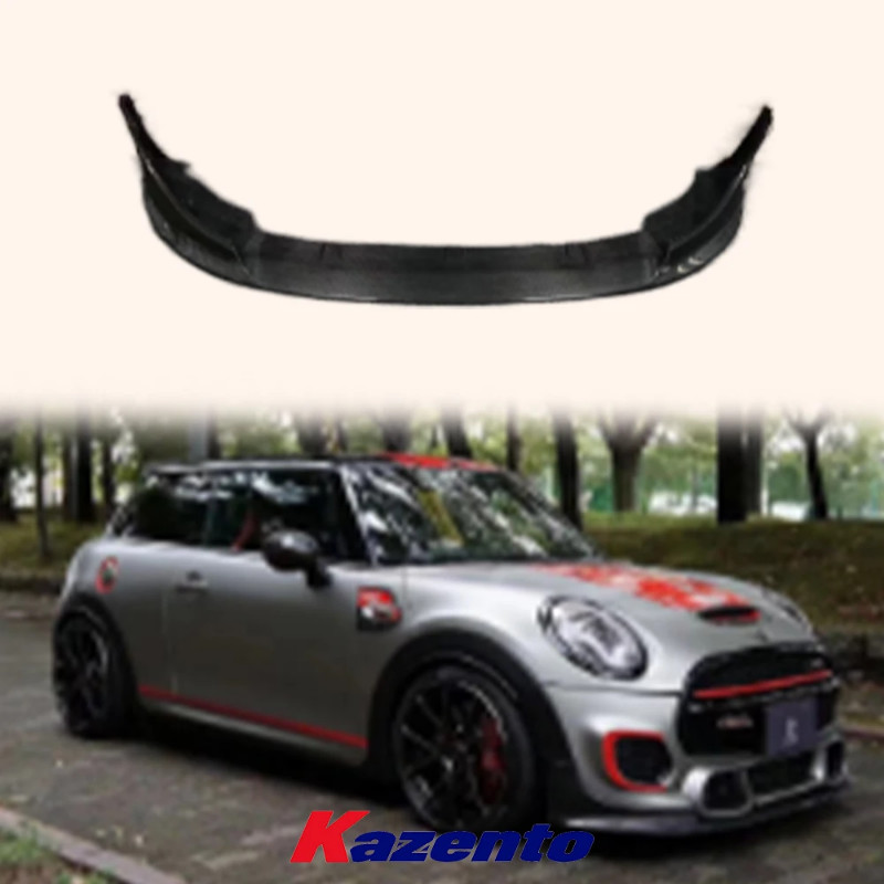 For Mini Cooper F56 Carbon Fiber 3D Style Front Bumper Under Diffuser ...