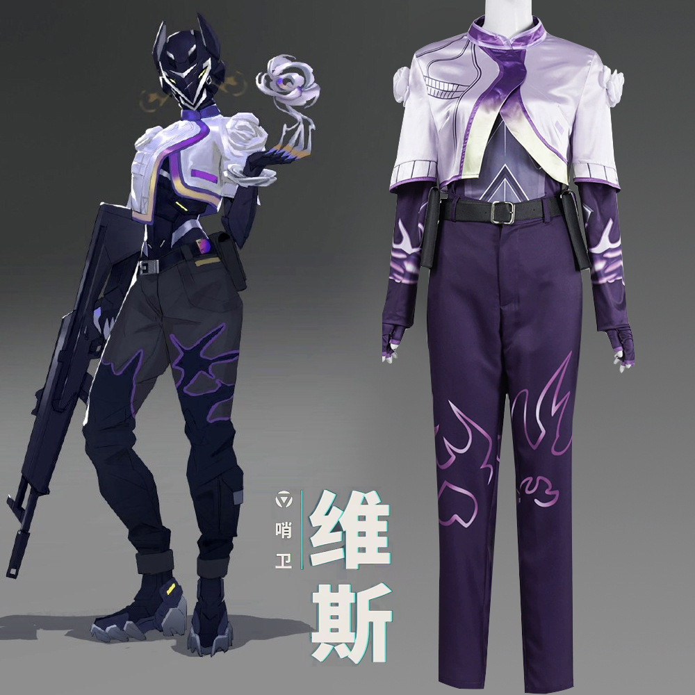 Valorant Cosplay VYSE Game Character Same Anime Animation Costume ...